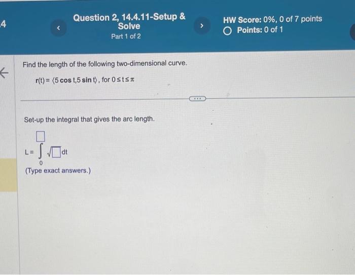 Solved An object moves on a trajectory given by | Chegg.com