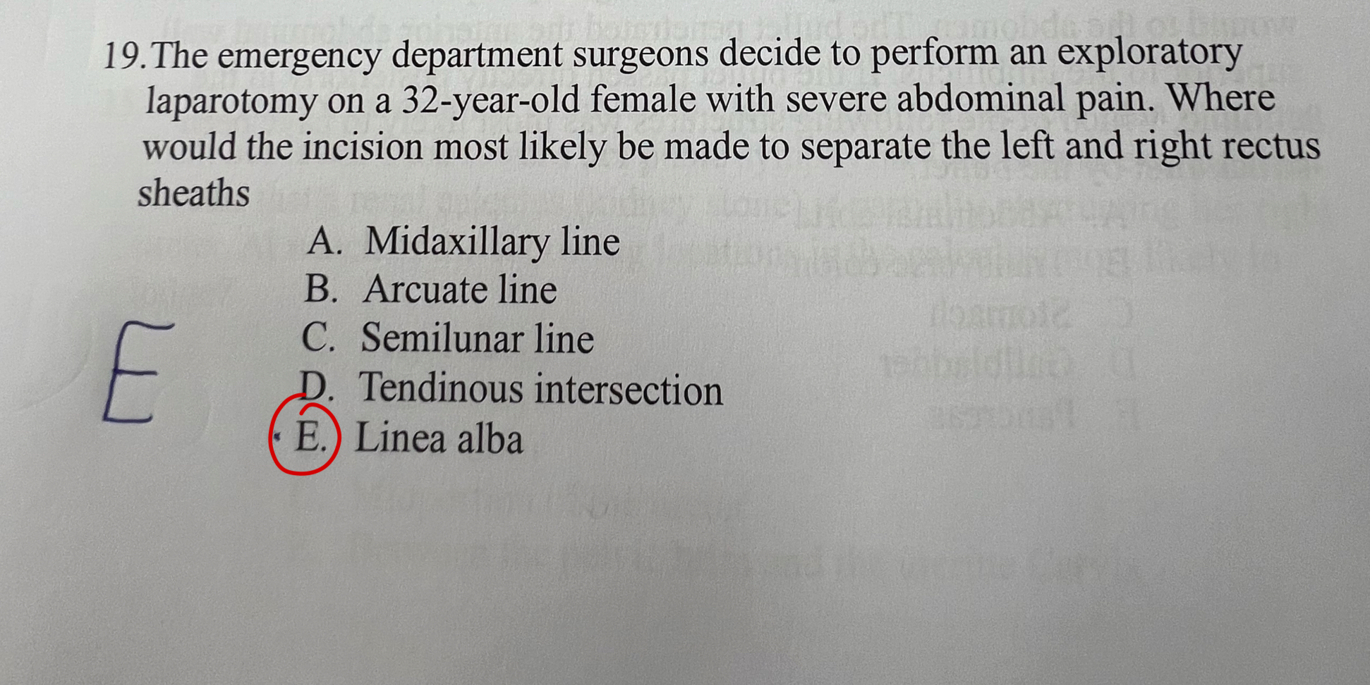 19.The emergency department surgeons decide to | Chegg.com