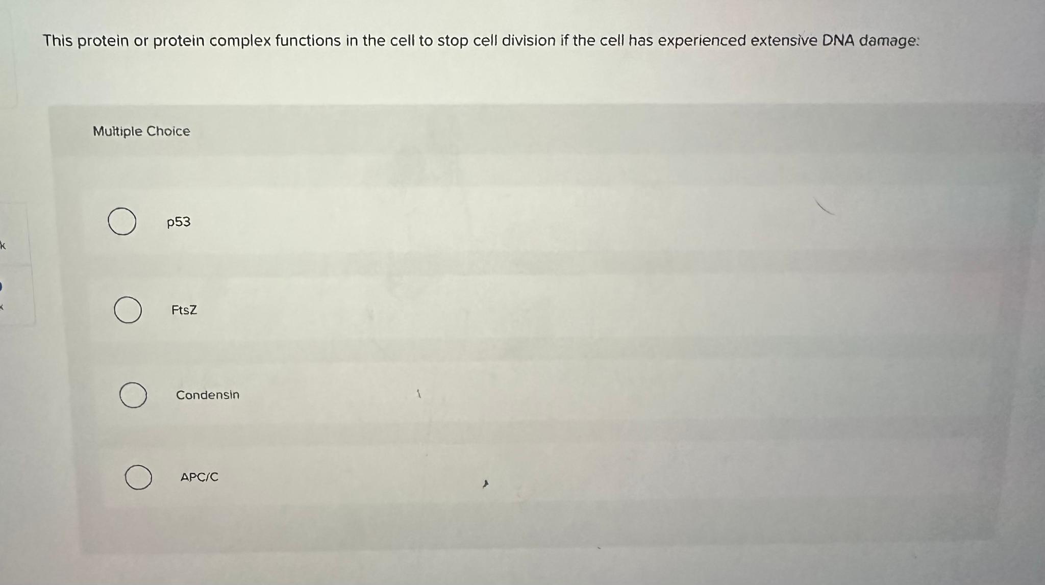 Solved This protein or protein complex functions in the cell | Chegg.com