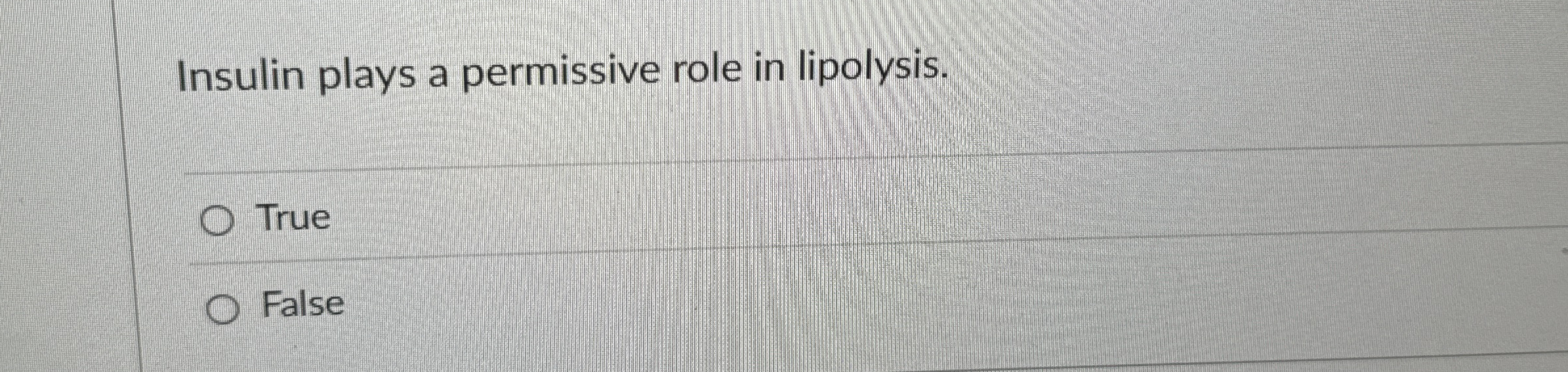 Solved Insulin plays a permissive role in | Chegg.com