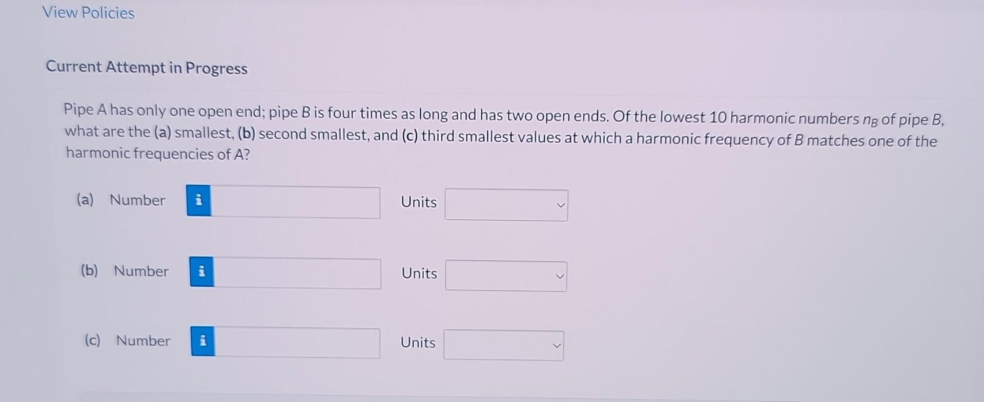 Solved Lrrent Attempt in Progress Pipe A has only one open | Chegg.com