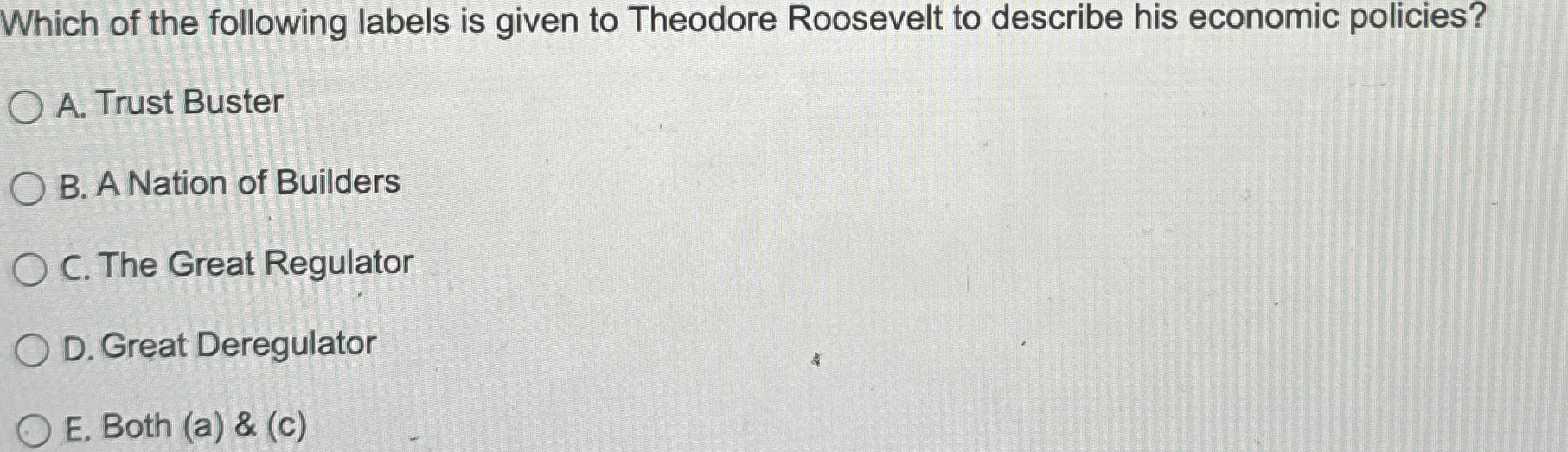 Solved Which of the following labels is given to Theodore | Chegg.com