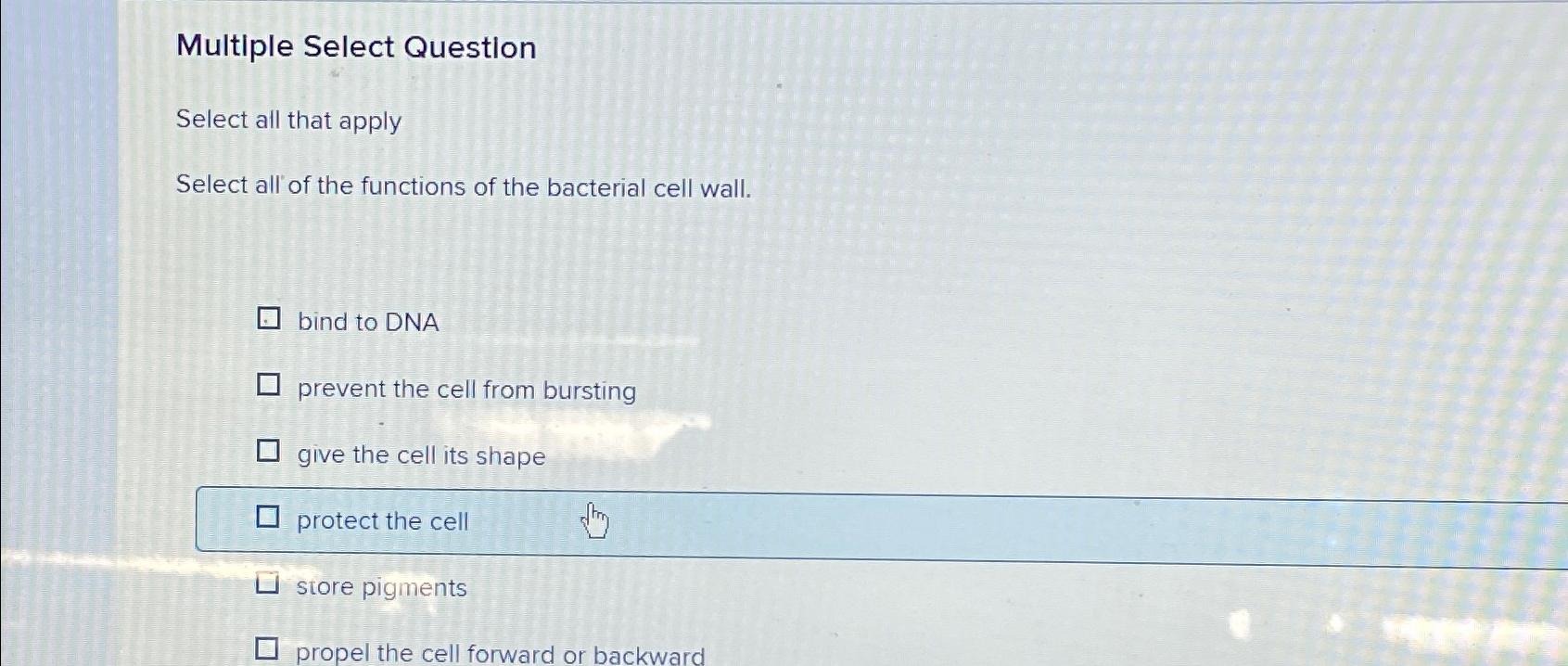 Solved Multiple Select QuestionSelect all that applySelect | Chegg.com
