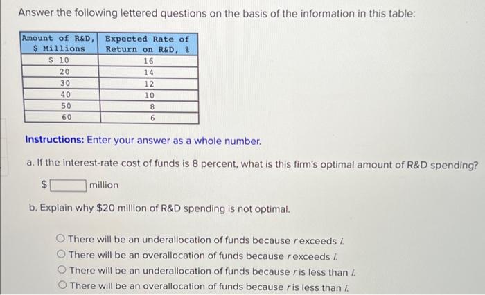Solved Answer the following lettered questions on the basis | Chegg.com
