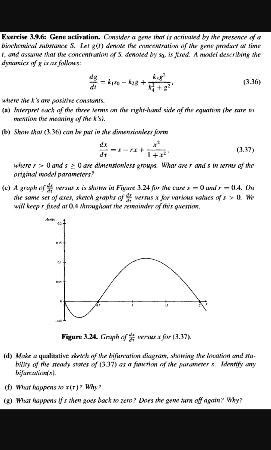Solved Exercise 3.9.6: Gene activation. Consider a gene that | Chegg.com