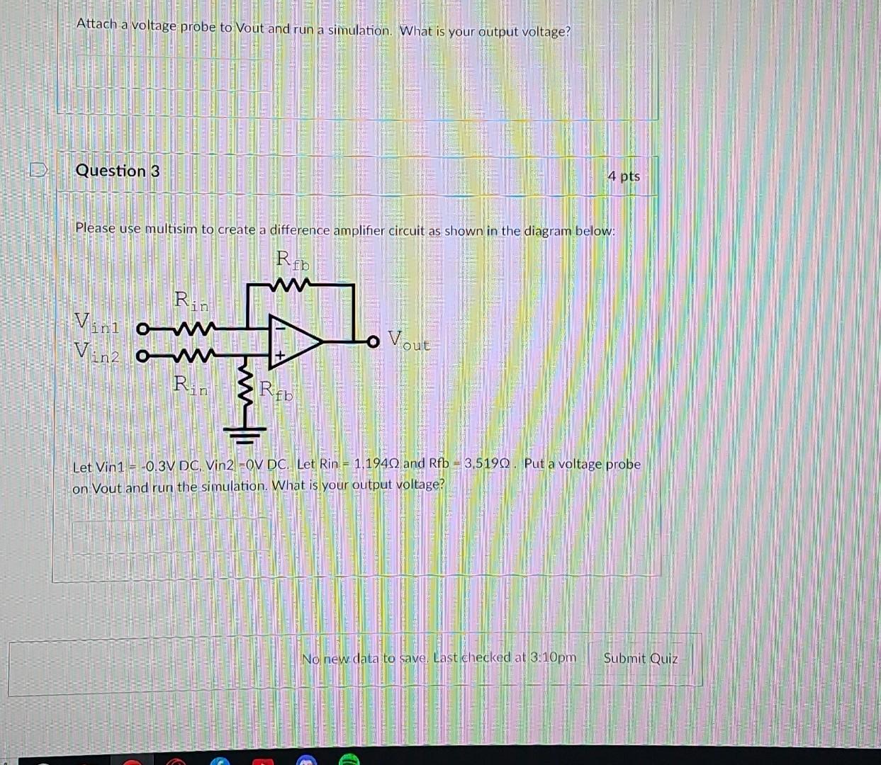 Please use multisim to construct a buffer amplifier | Chegg.com Please use multisim to construct a buffer amplifier | Chegg.com