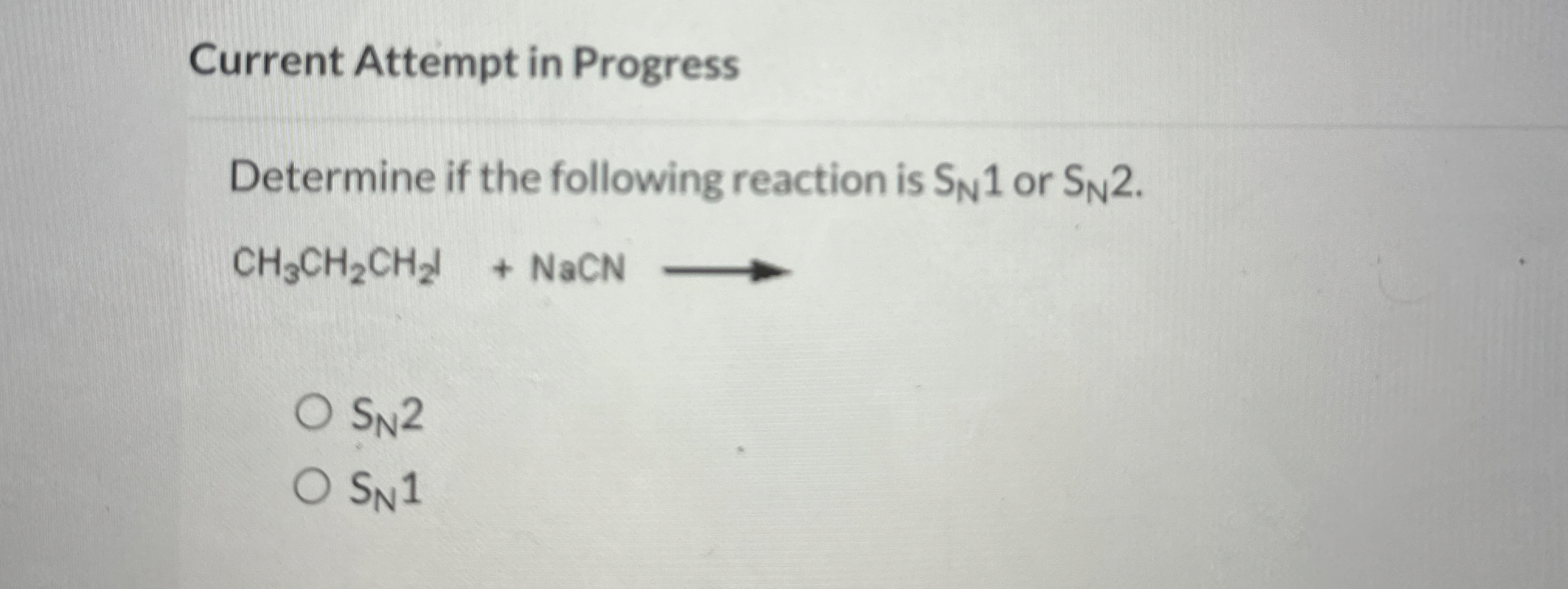 Solved Current Attempt in ProgressDetermine if the following | Chegg.com