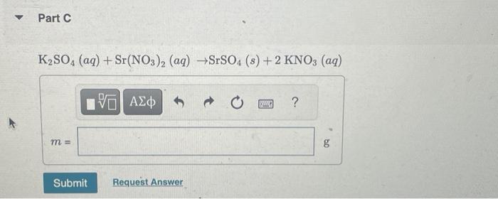 Solved 2KI(aq)+Pb(NO3)2(aq)→PbI2(s)+2KNO3(aq) MISSED THiS? | Chegg.com