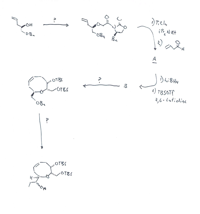 Please fill in missing structures and reagents | Chegg.com