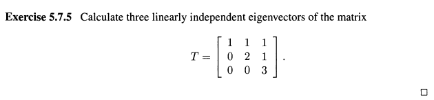 Solved Qr Algorithm For Eigenvectors
