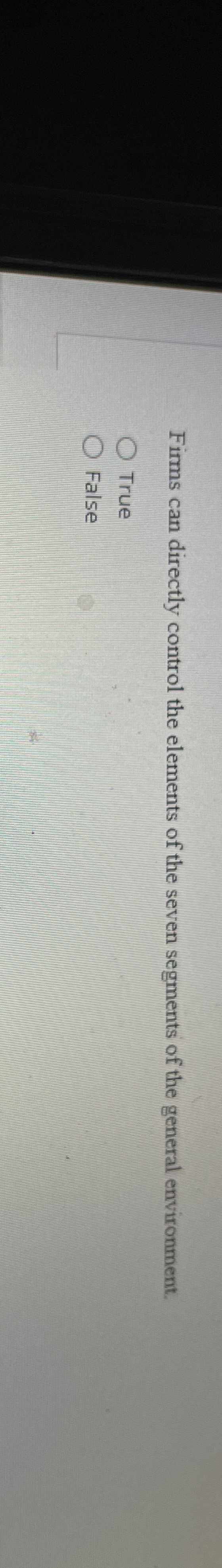 Solved Firms can directly control the elements of the seven | Chegg.com
