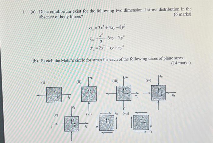 Solved (a) Dose equilibrium exist for the following two | Chegg.com
