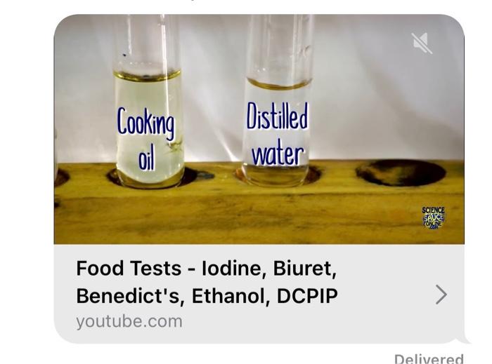 Solved REAGENTS COLOR CHANGE BIOLOGICAL COMPOUND Starch | Chegg.com