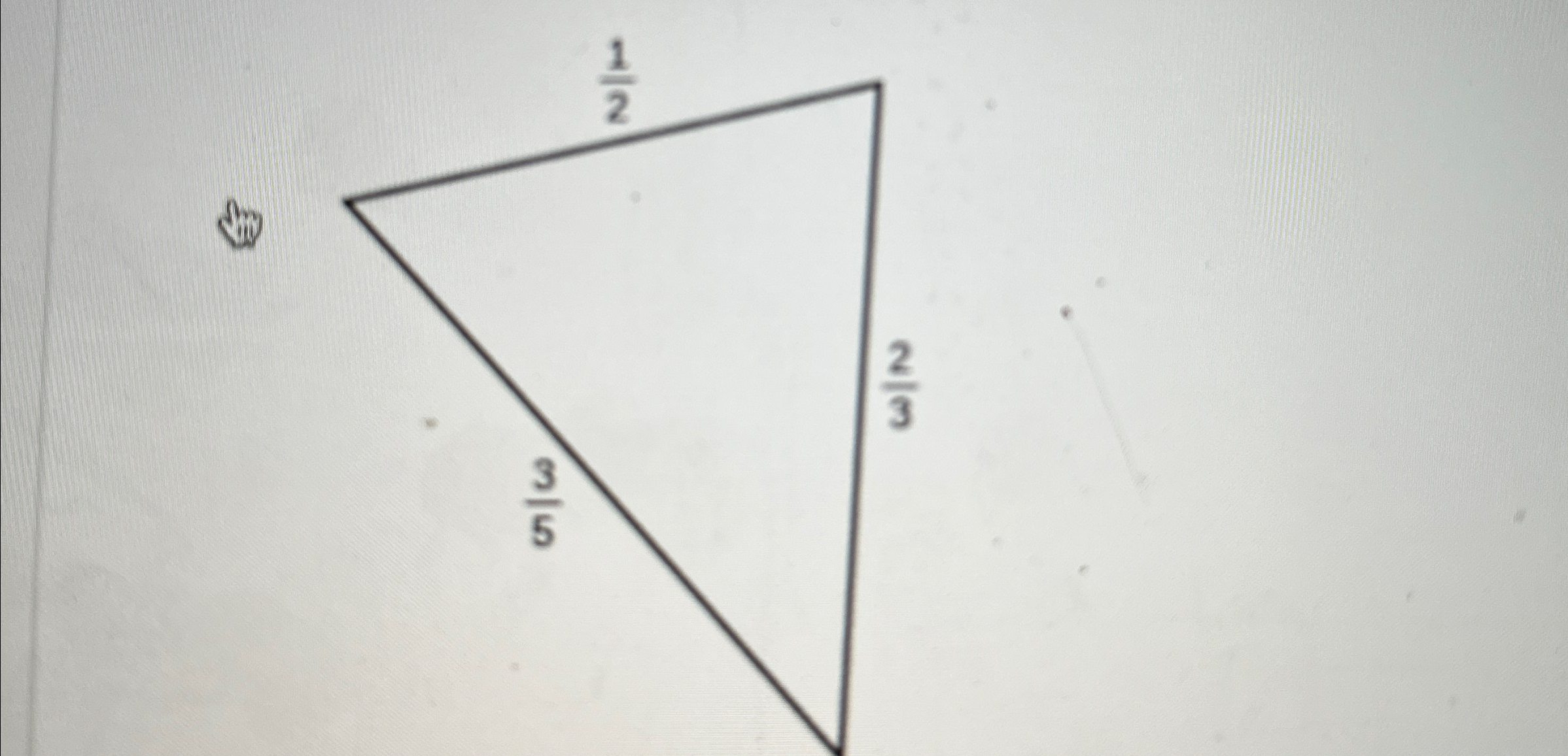 find the area of the triangle. round to the nearest | Chegg.com