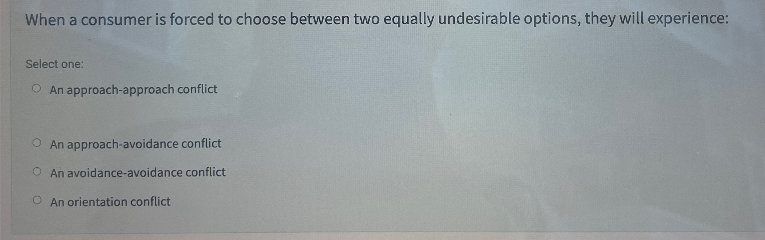 Solved When a consumer is forced to choose between two | Chegg.com