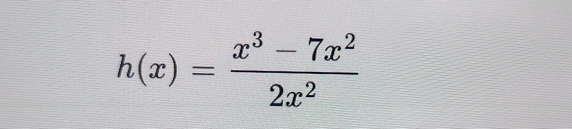 Solved Simplify H Using Algebra Then Differentiate Without