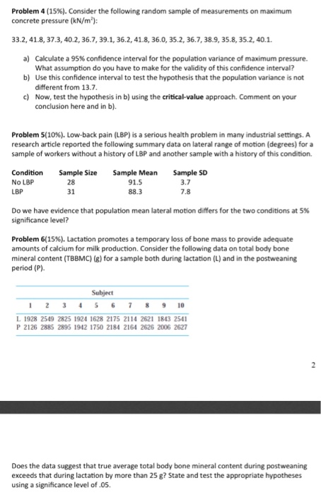Solved Problem 4 (15 %). Consider the following random | Chegg.com
