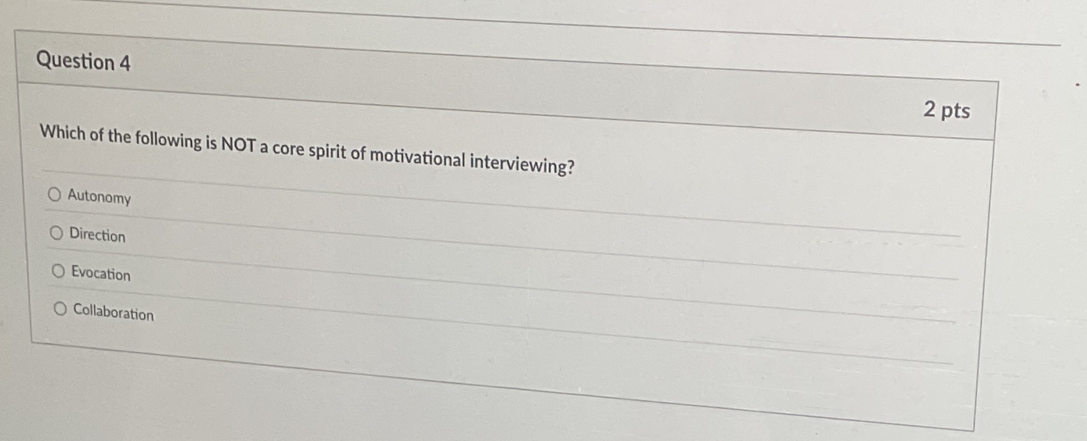 Solved Question 42 ﻿ptsWhich of the following is NOT a core | Chegg.com
