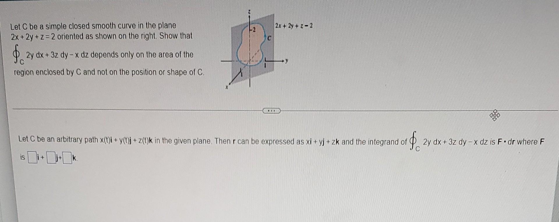 Solved Let C be a simple closed smooth curve in the plane | Chegg.com