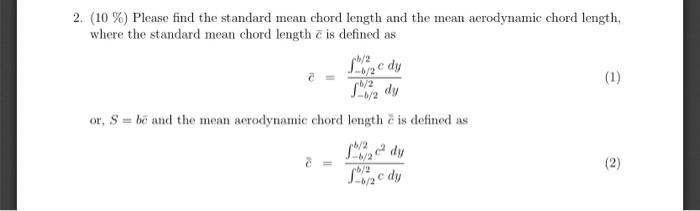 Solved 2. (10\%) Please find the standard mean chord length | Chegg.com