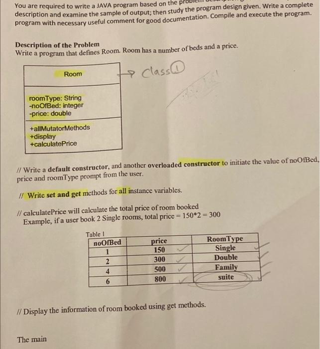 Solved java . Please read the teachings carefully. Don't | Chegg.com