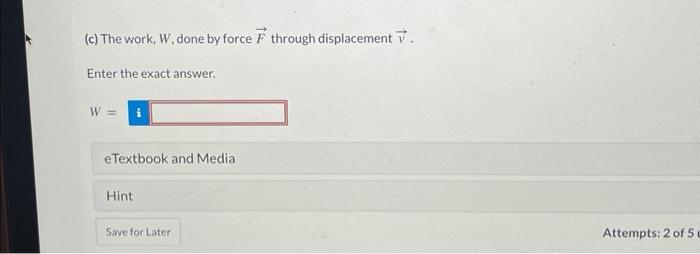Solved Given the vector v=3i+4j and force vector | Chegg.com
