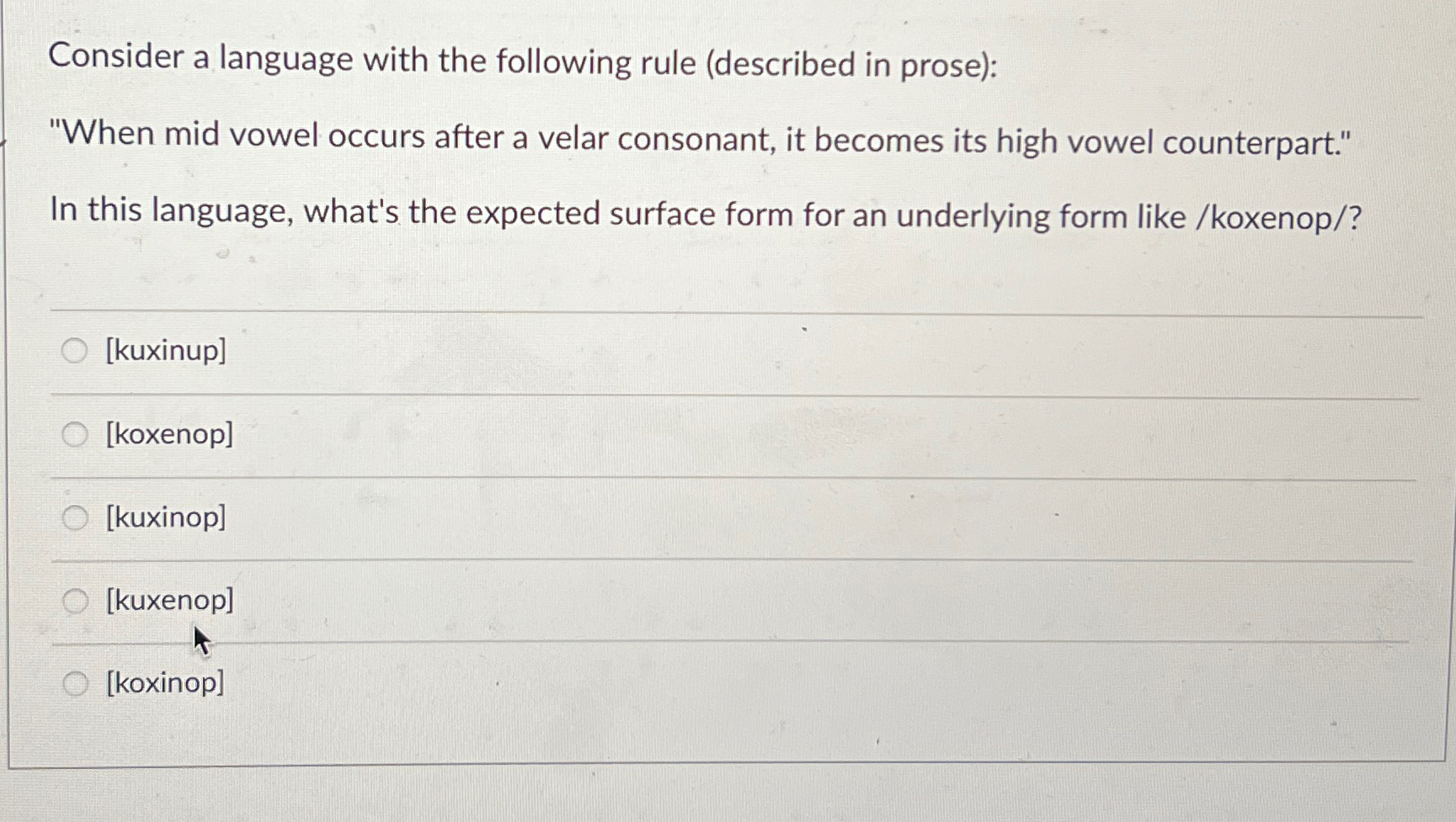 Solved Consider a language with the following rule | Chegg.com