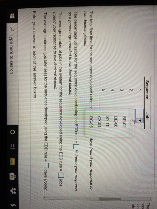 Solved Using the FCFS (first come, first served) decision | Chegg.com