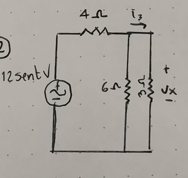 Solved Find Vx | Chegg.com