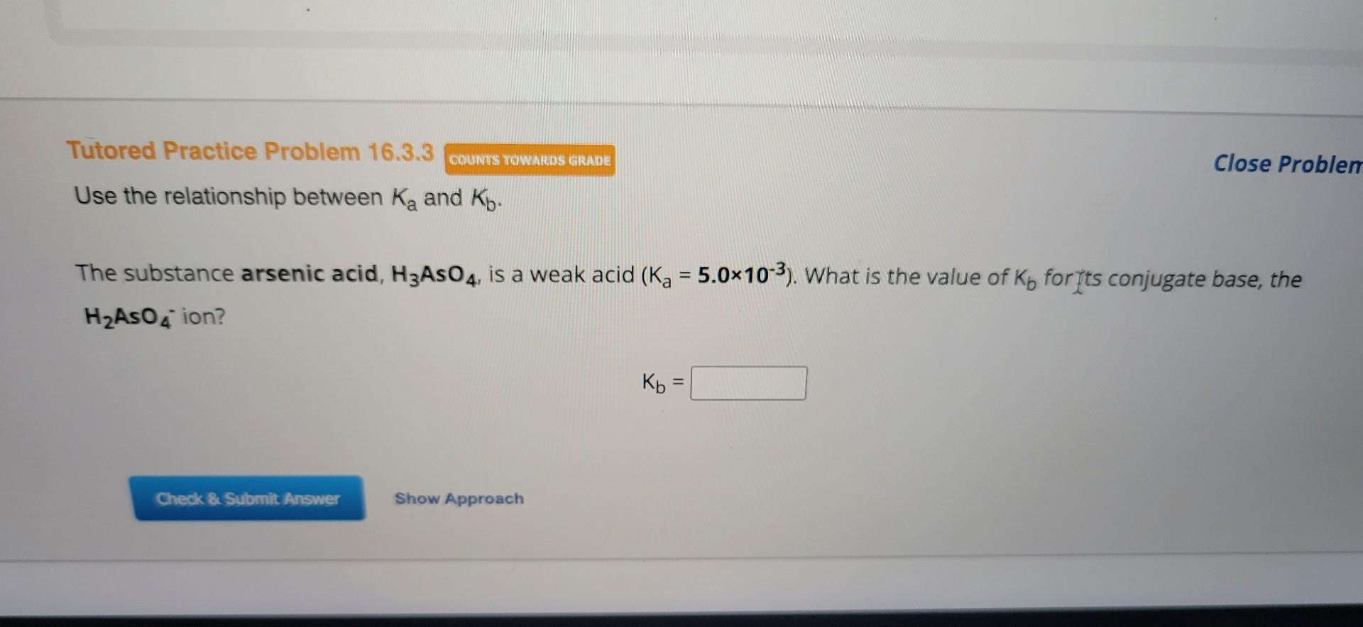 Solved Write base hydrolysis reactions. The value of Kb for | Chegg.com