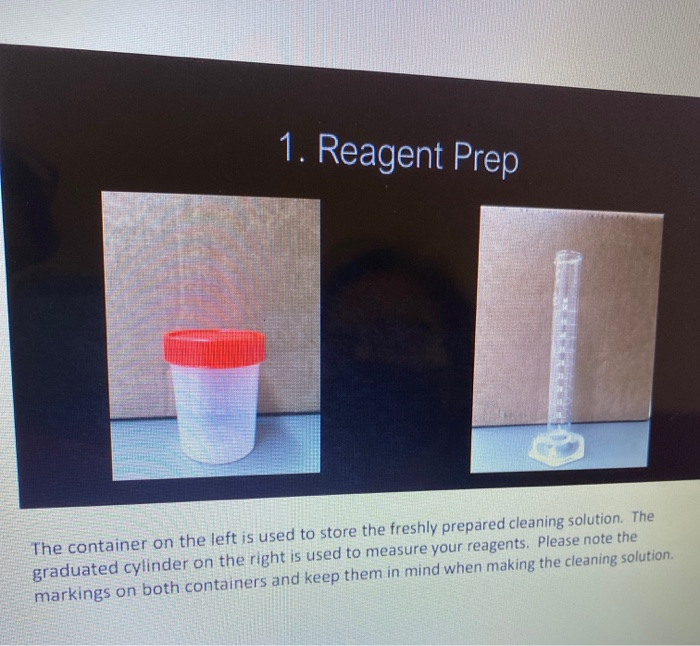 Solved 1a. Reagent Prep LC the A 5% bleach solution is made | Chegg.com