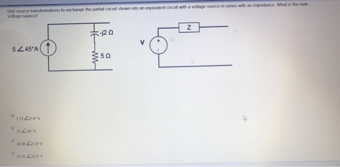 Solved Use source transformations to exchange the partial | Chegg.com