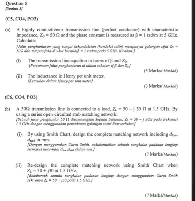 Solved Question 5 (Soalan 5) (C5, C04, PO3) (a) A highly | Chegg.com