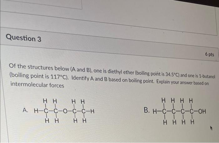 Solved Of the structures below ( A and B ), one is diethyl | Chegg.com