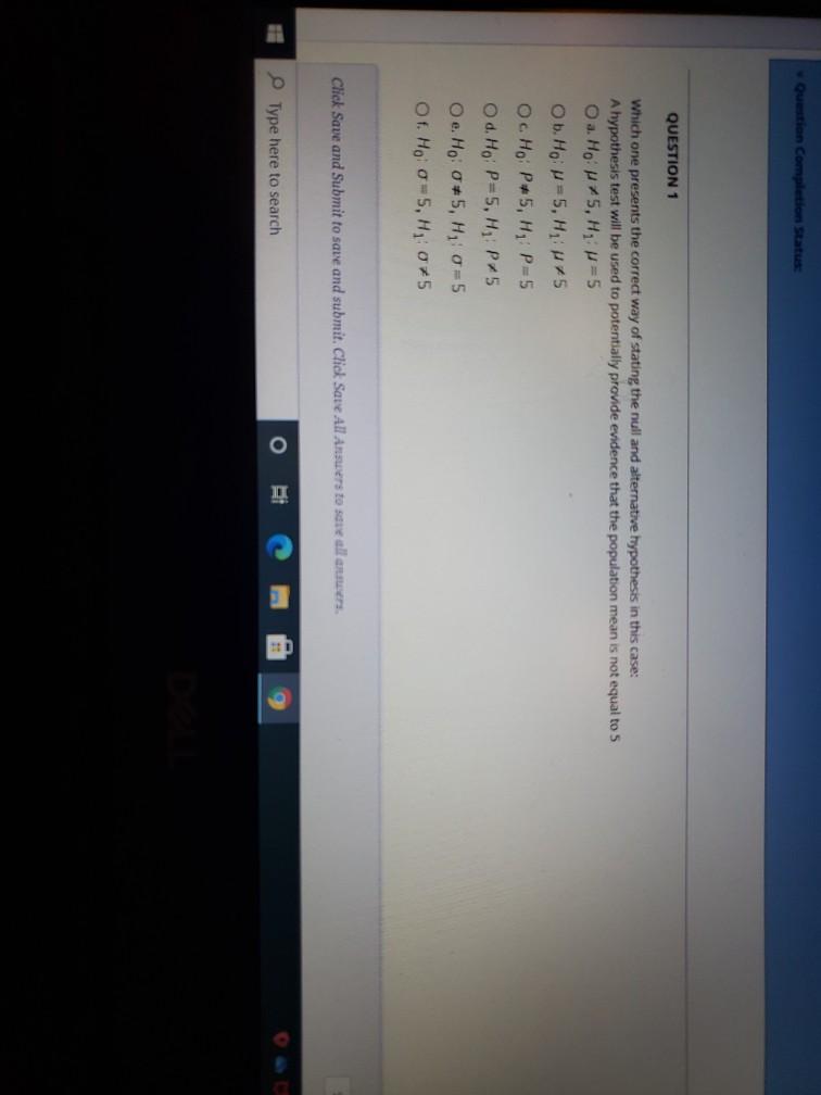 Solved Question Completion Status QUESTION 1 Which one | Chegg.com