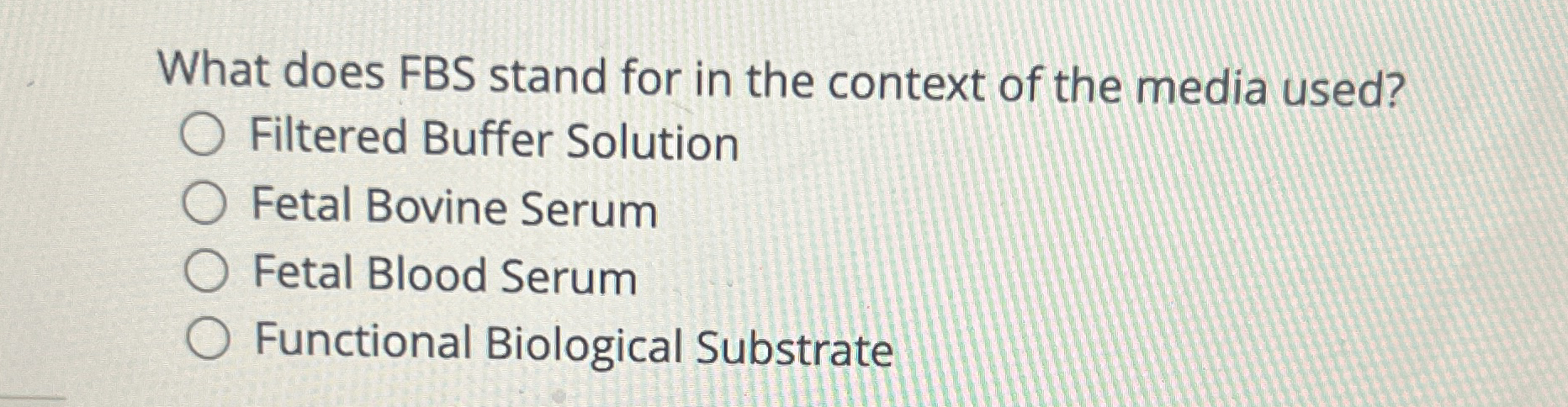Solved What does FBS stand for in the context of the media | Chegg.com