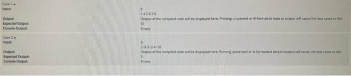 Solved Note: The main class name must be "Solution": You are | Chegg.com