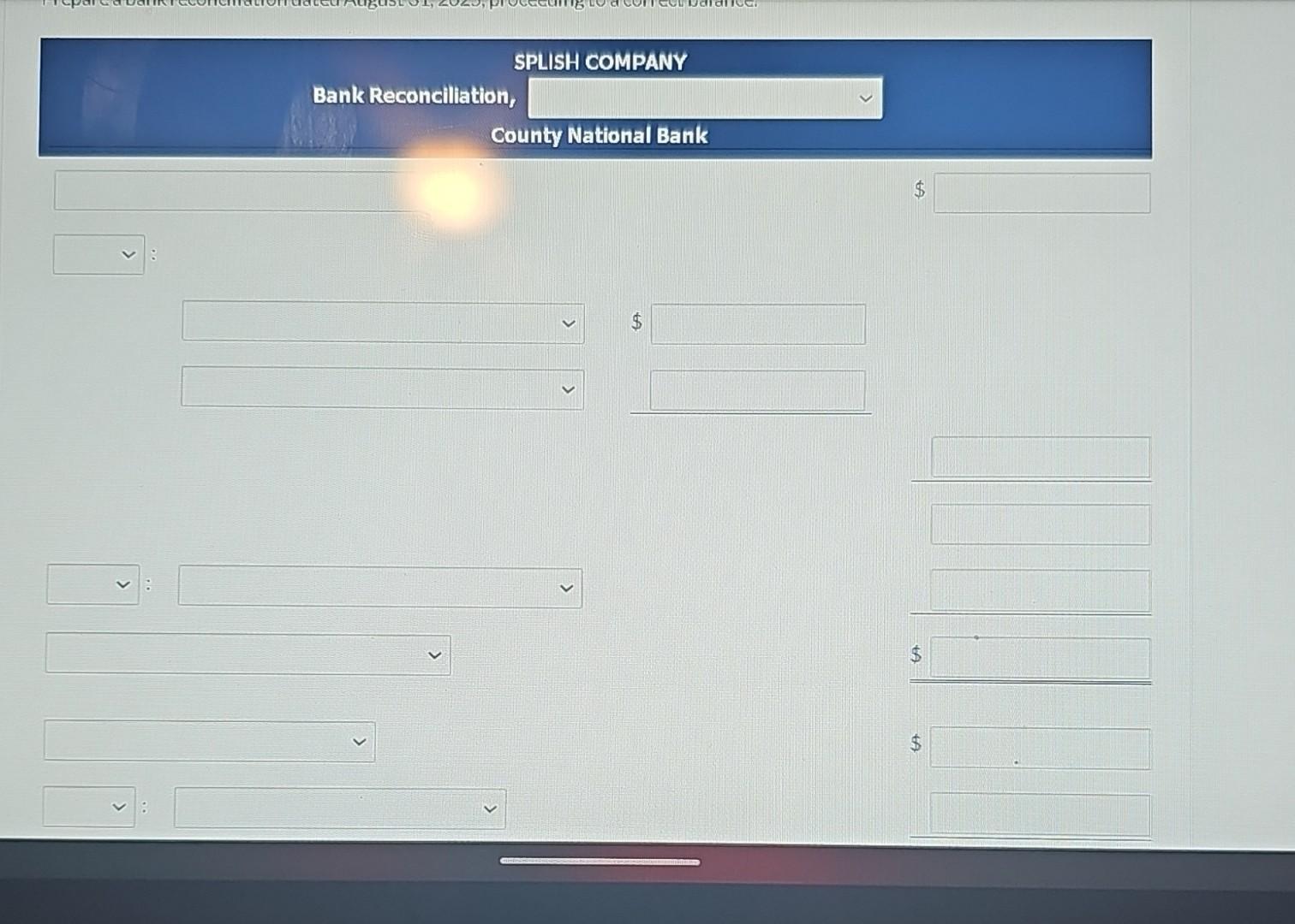 Solved Current Attempt in Progress Splish Company has just | Chegg.com