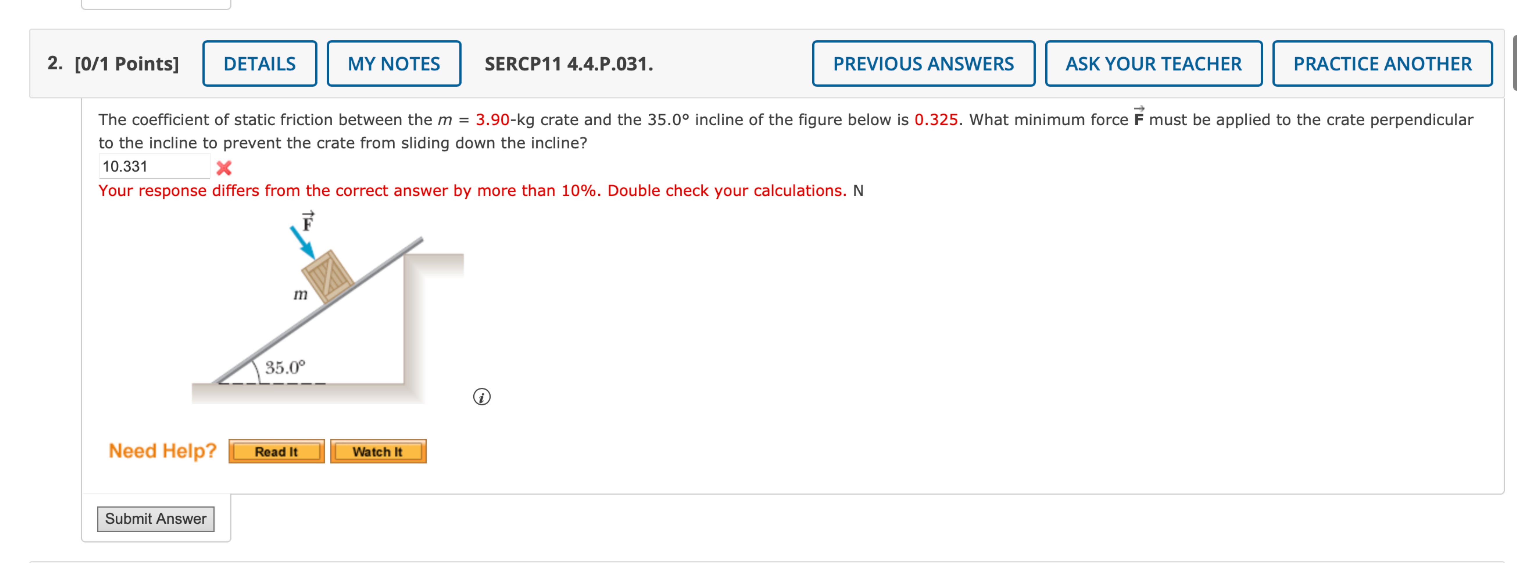 The coefficient of static friction between the | Chegg.com