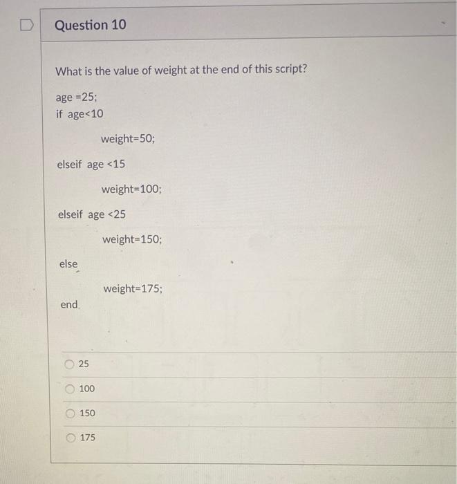 Solved Question 7 What does the variable factor calculate at | Chegg.com