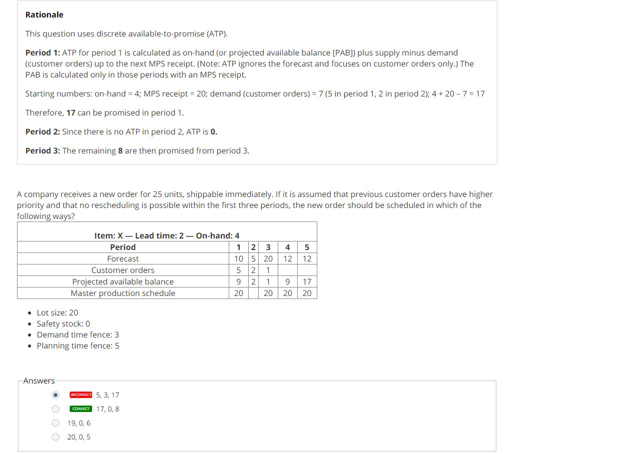 Solved RationaleThis question uses discrete | Chegg.com