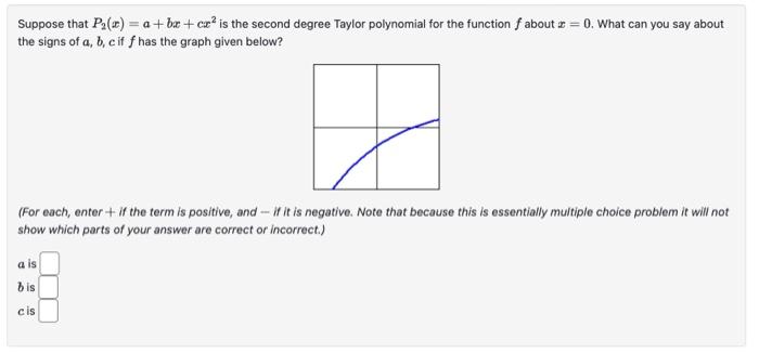 Solved Suppose that P2(x)=a+bx+cx2 is the second degree | Chegg.com