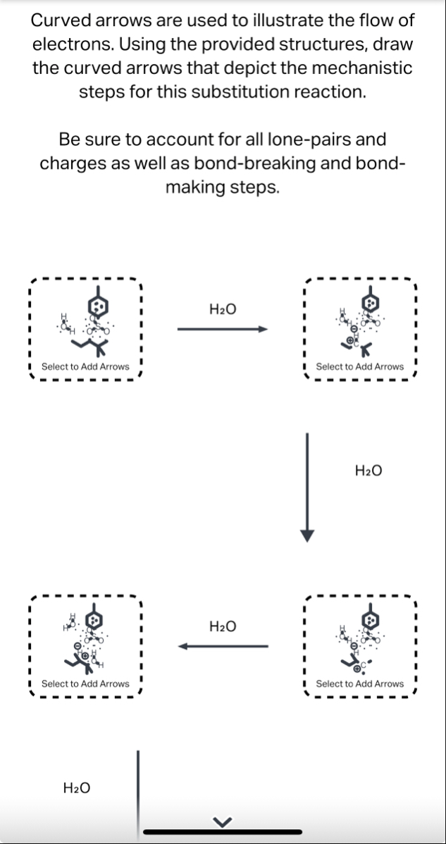 Curved arrows are used to illustrate the flow of | Chegg.com