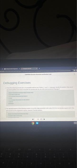 Solved x 3 Starting Out with Programming x P Debugging | Chegg.com