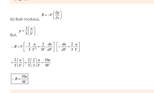Solved Pressure and bulk modulus of an electron gas. (a) | Chegg.com