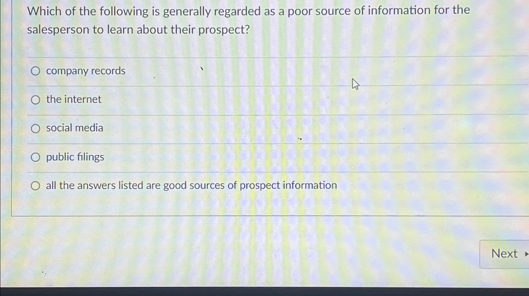 Solved Which of the following is generally regarded as a | Chegg.com