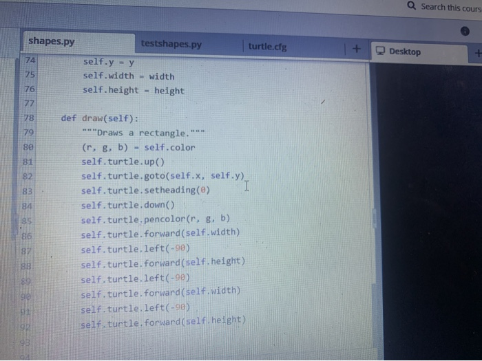 rogramming Exercise 9.10 Instructions Geometric | Chegg.com