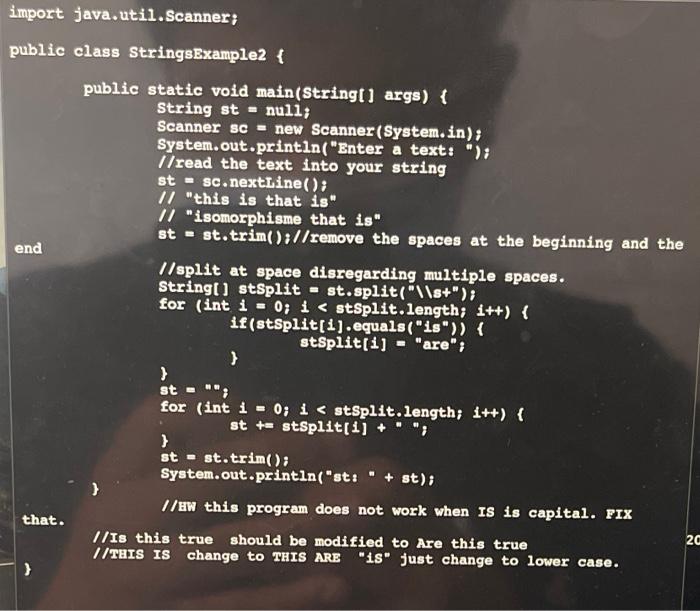 Solved import java.util.Scanner; public class | Chegg.com