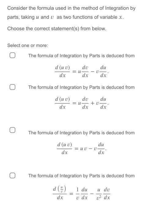 Solved Consider the formula used in the method of | Chegg.com