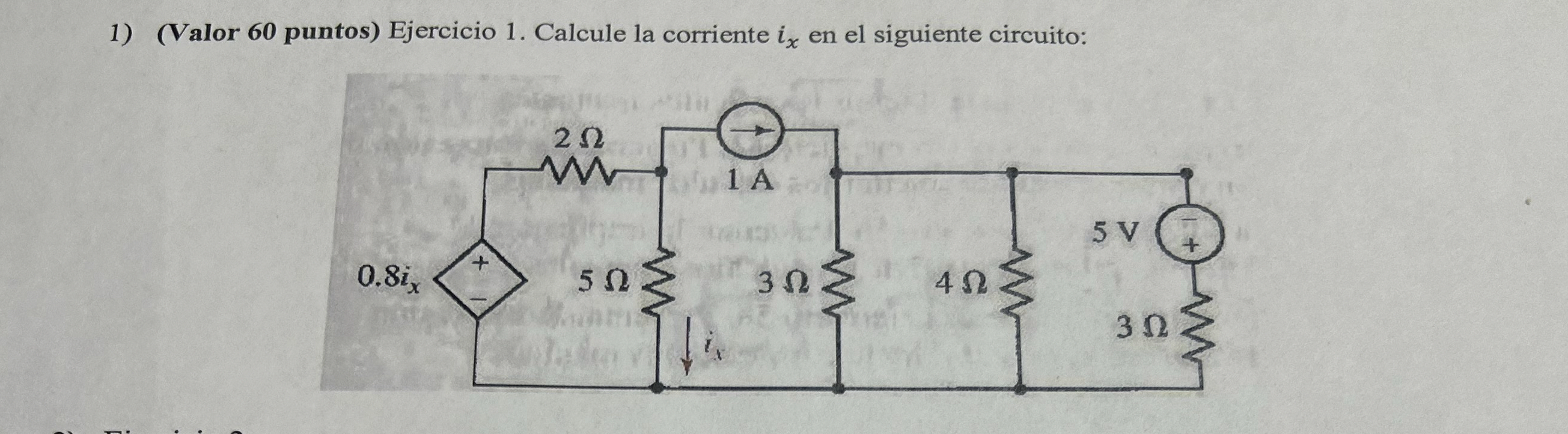 Solved (Valor 60 ﻿puntos) ﻿Ejercicio 1. ﻿Calcule la | Chegg.com